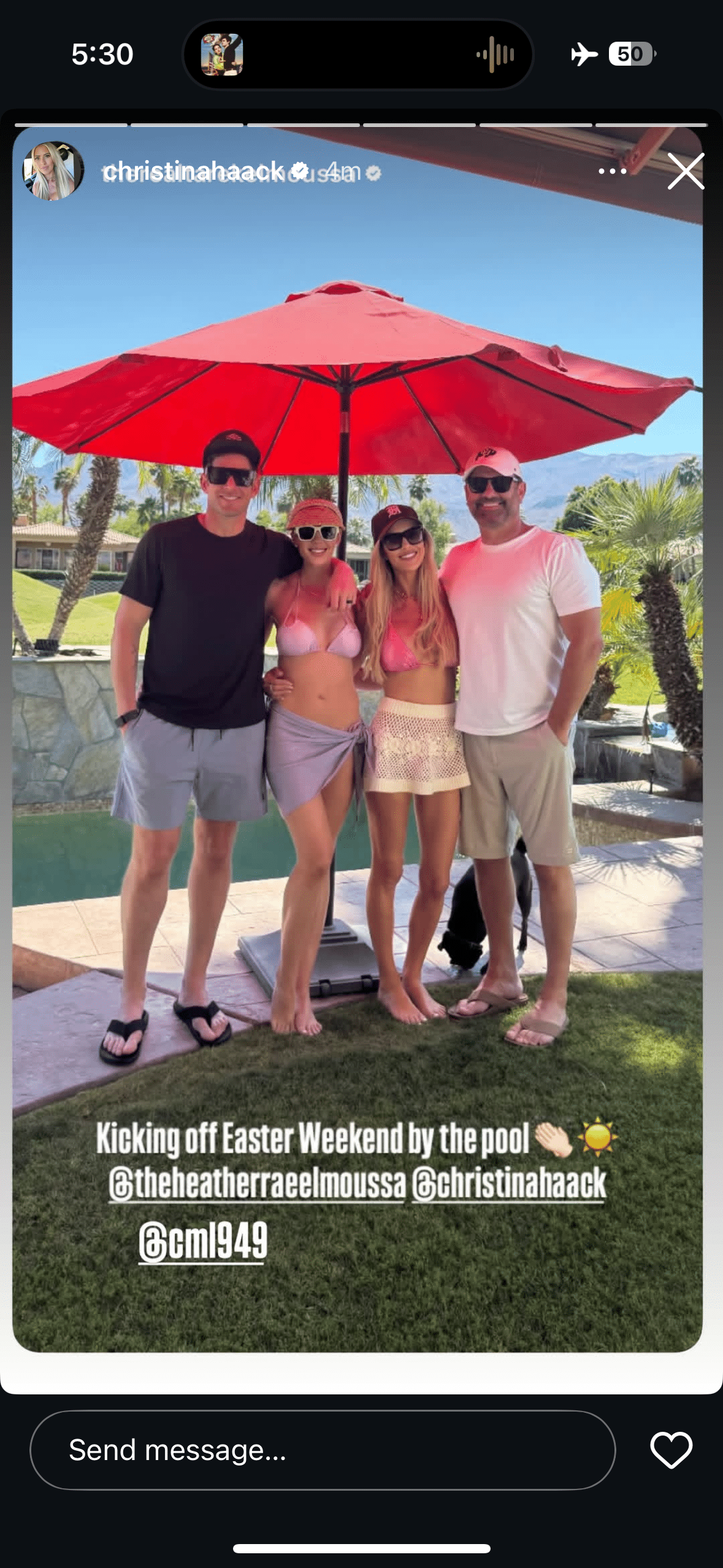 Exes Tarek El Moussa, Christina Haack Spend Easter Together