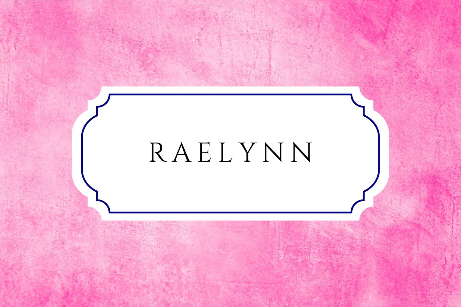 50+ Unique Girl Names That Start With R