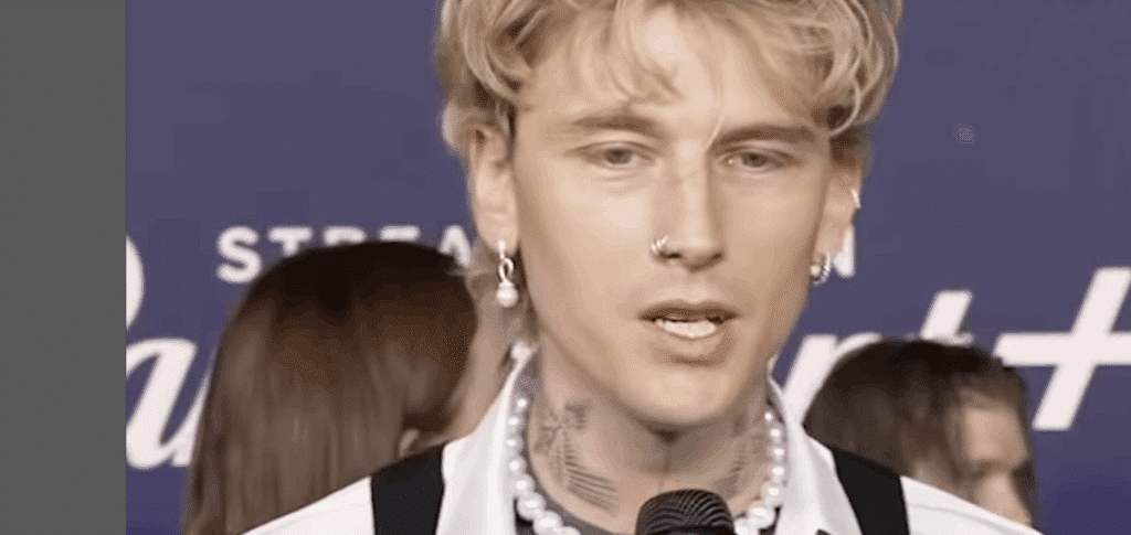 MGK Walks AMA Red Carpet Then Immediately Leaves
