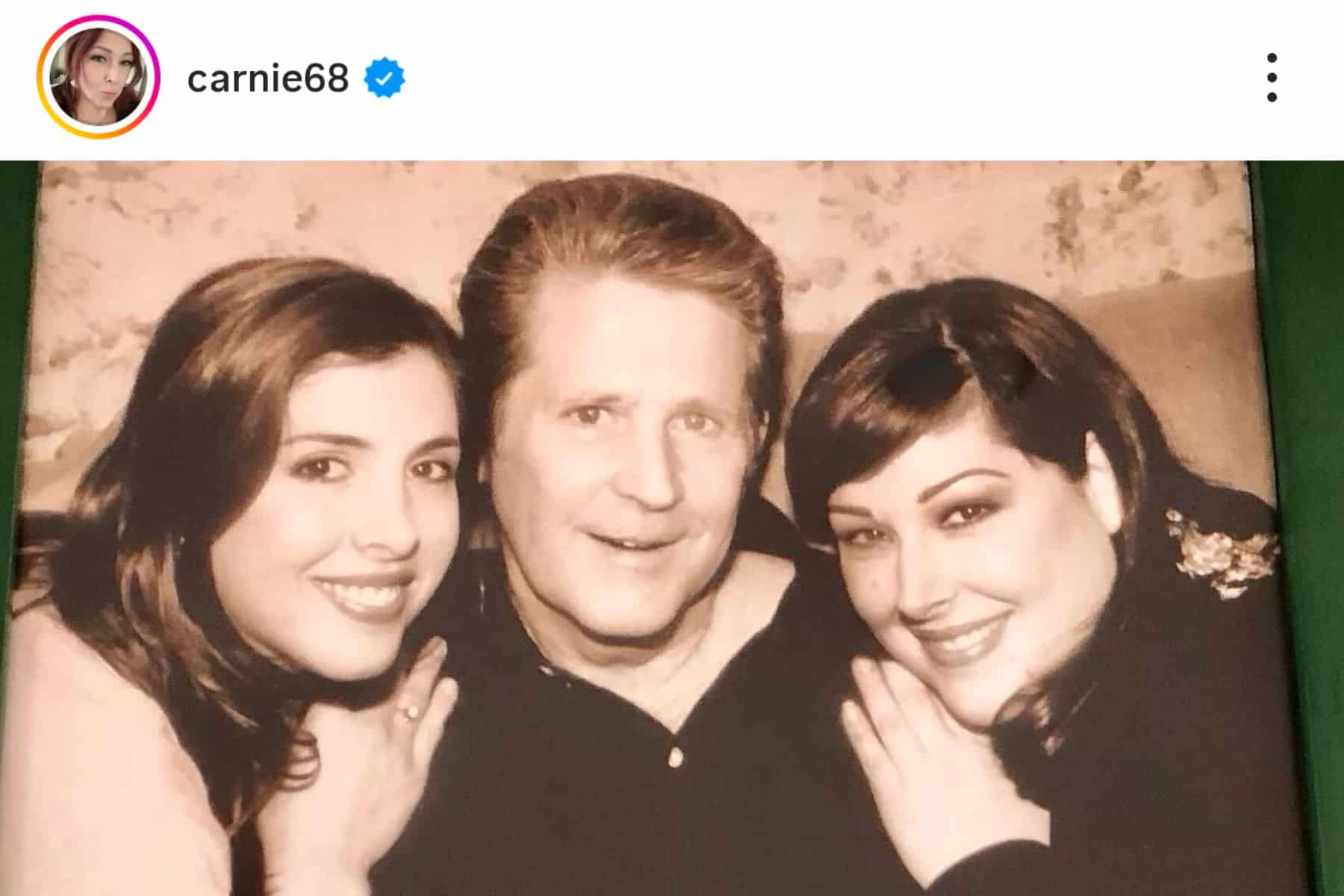 Carnie Wilson Sees Billboard For Late Dad On Father's Day