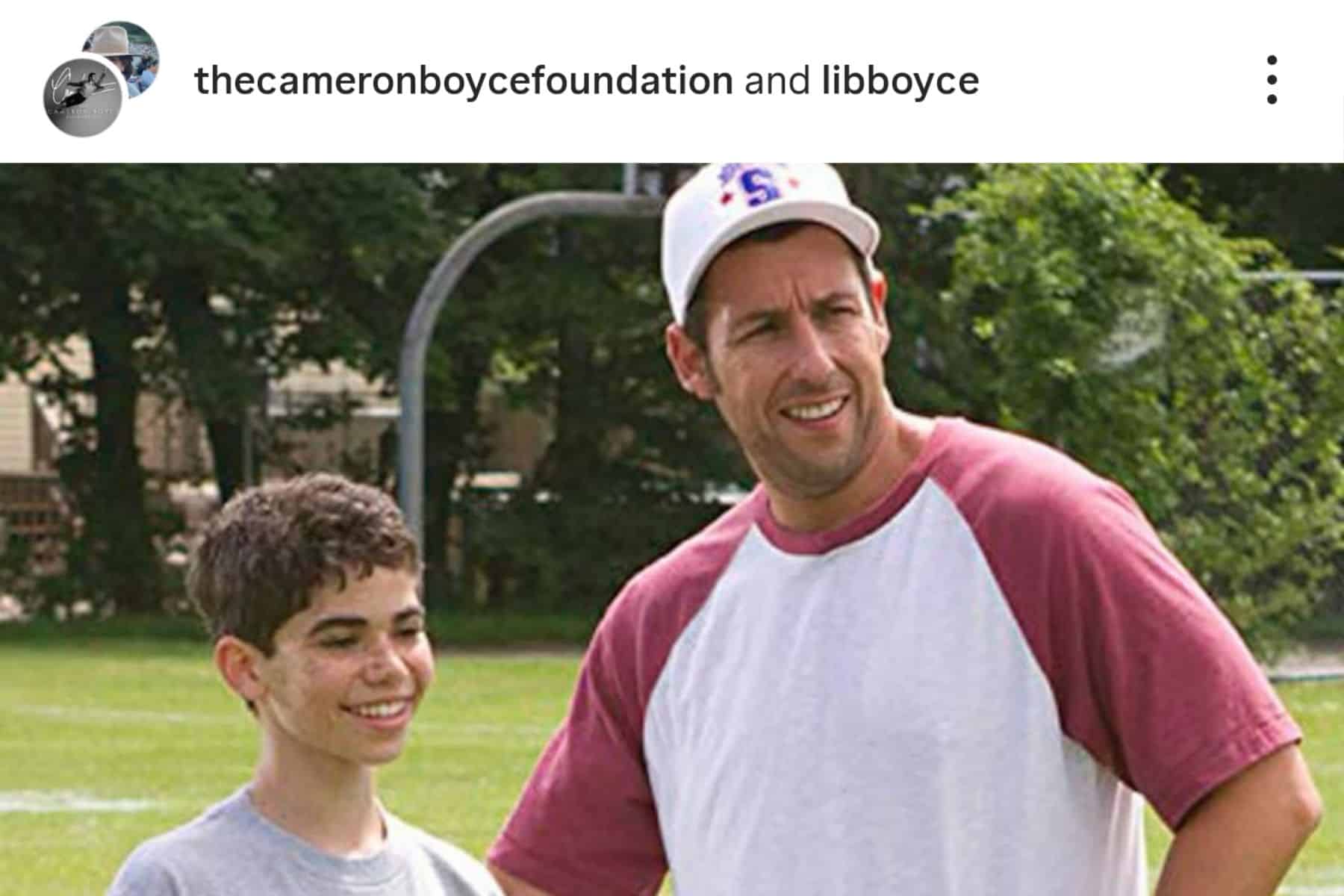 Cameron Boyce’s Mom Reacts To Son’s ‘Happy Gilmore 2’ Tribute