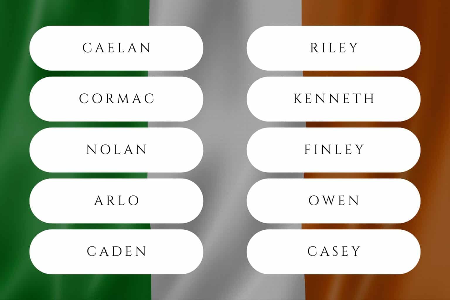 60+ Popular Irish Boy Names And Meanings
