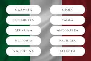 60+ Beautiful Italian Girl Names And Meanings