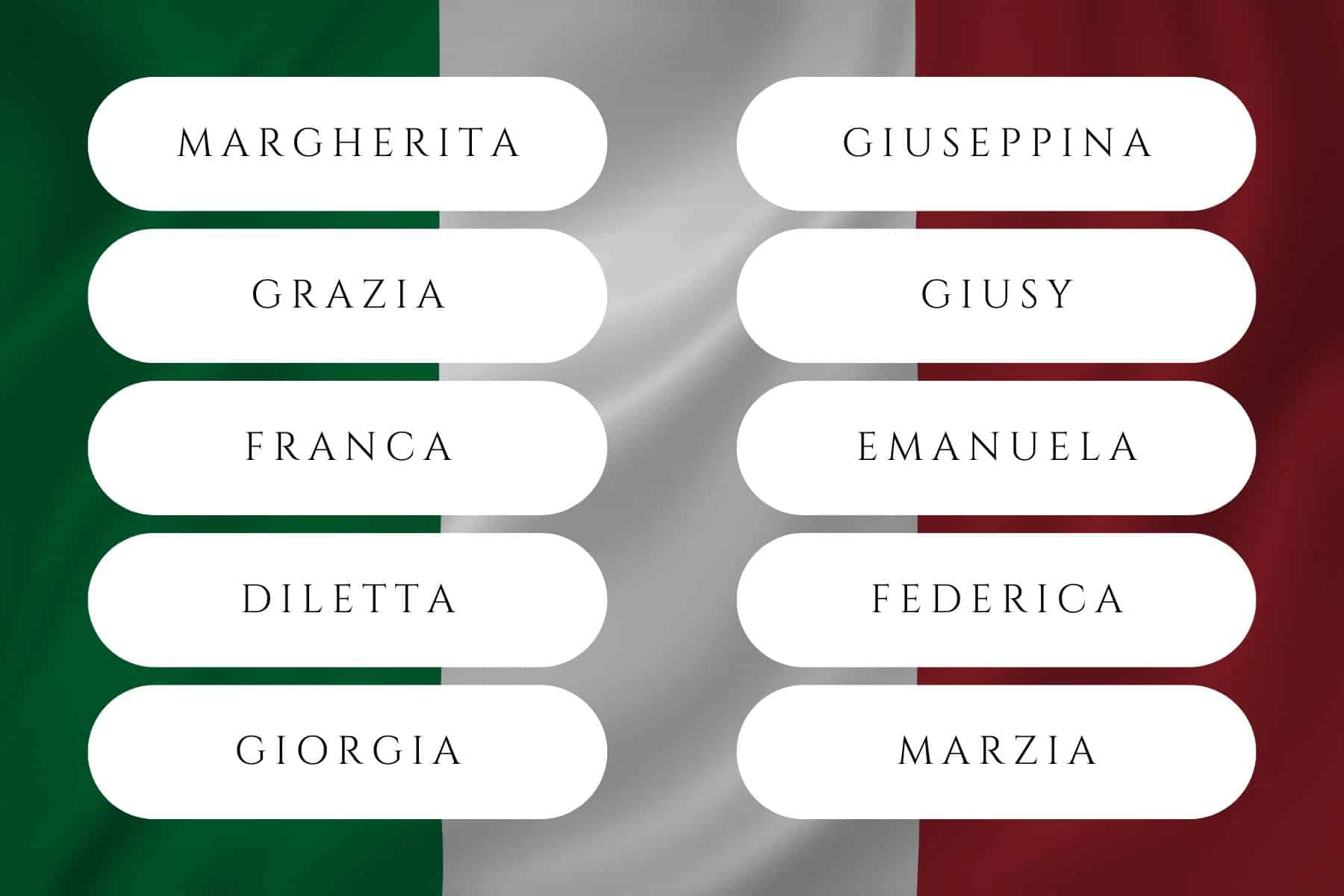 60+ Beautiful Italian Girl Names And Meanings