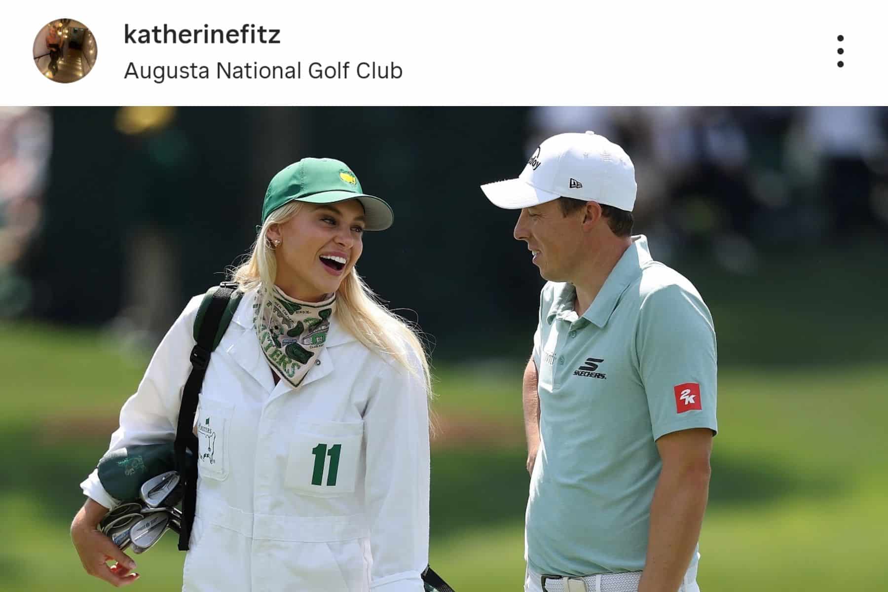 Matt Fitzpatrick’s Wife Writes Love Notes On His Golf Balls