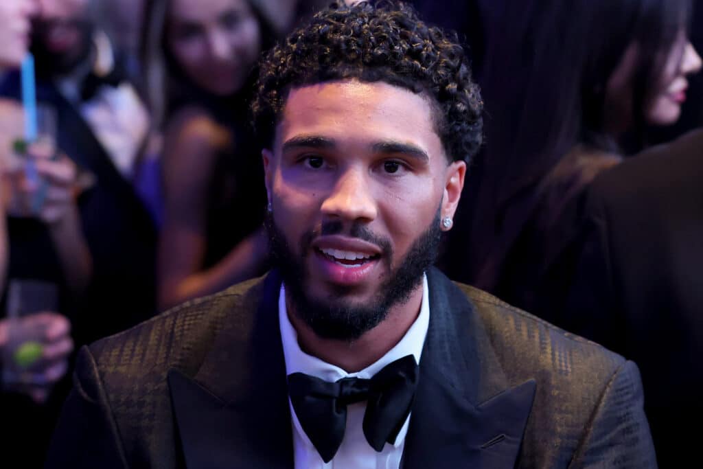 Jayson Tatum Received Adorable Support From Son After Injury