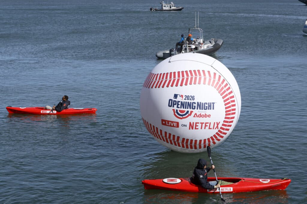 Netflix Brings Out ‘Wednesday’s Thing For MLB First Pitch